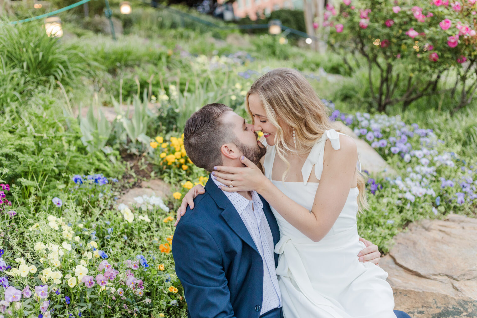 Jen & Nick | Greenville Falls Park Engagement Photos