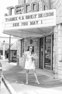 Fun, Flirty Bridal Portraits at Million Dollar Cowboy Bar